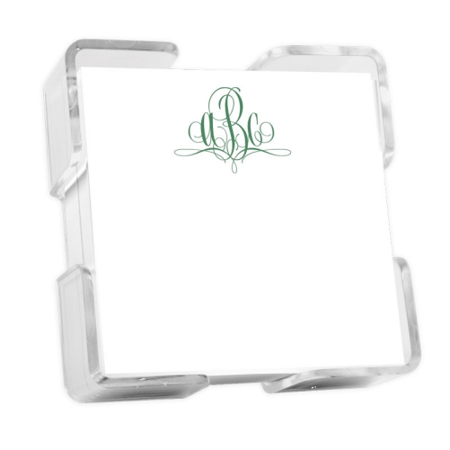 Monogrammed Notepads | Monogram Note Pads | Giftsin24.com