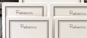 Personalized Stationery | Cards, Notepads, Napkins, Gifts & More